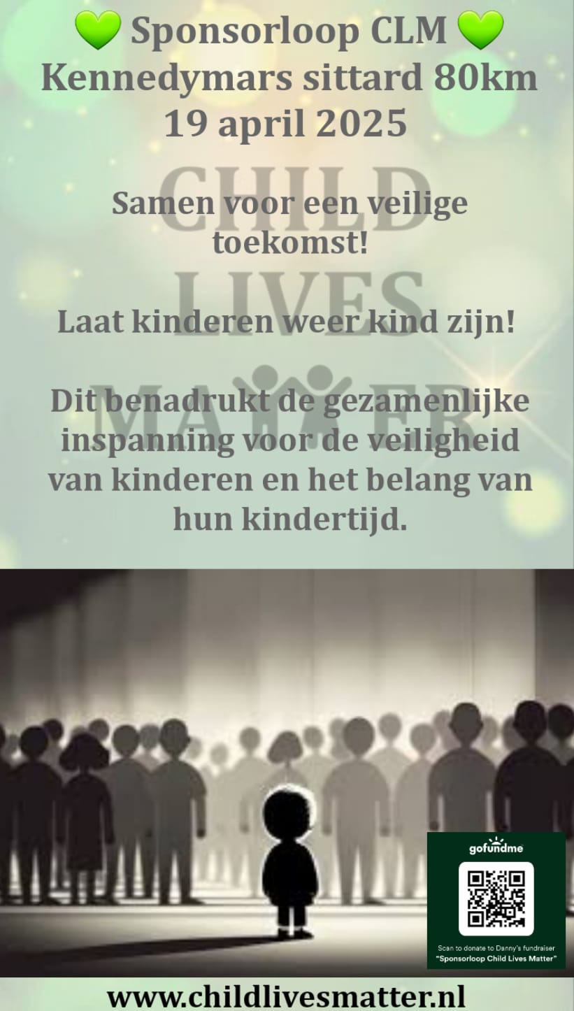 Sponsorloop Child Lives Matter - Sittard 2025